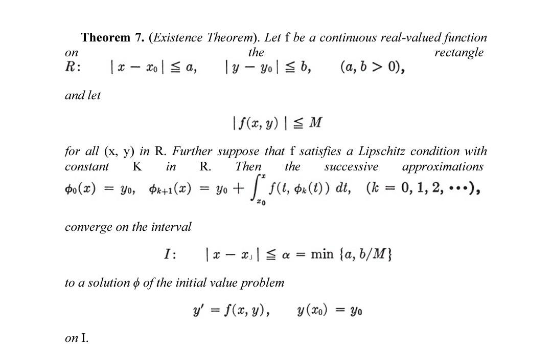 Solved Q25) Use The Existence and Uniqueness Theorem to | Chegg.com