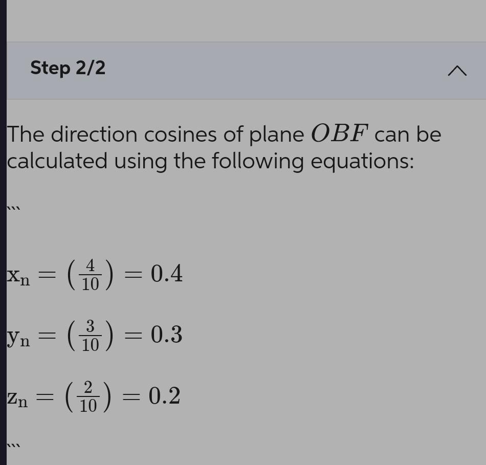 Solved 10 The stress tensor at a given point 0 in a loaded | Chegg.com