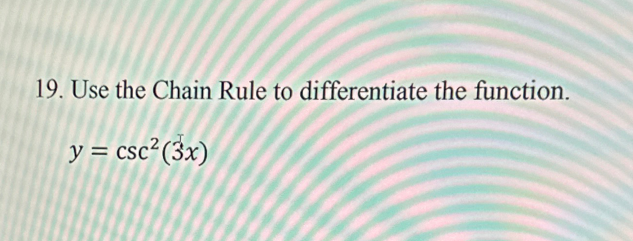 Solved Use the Chain Rule to differentiate the | Chegg.com
