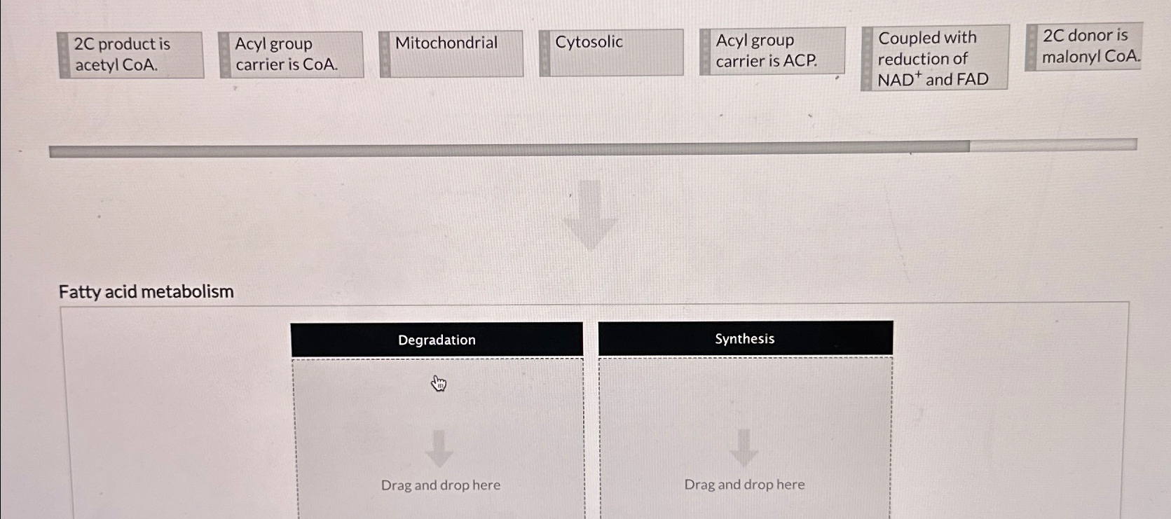Solved 2C ﻿product is acetyl CoA.Acyl groupcarrier is | Chegg.com