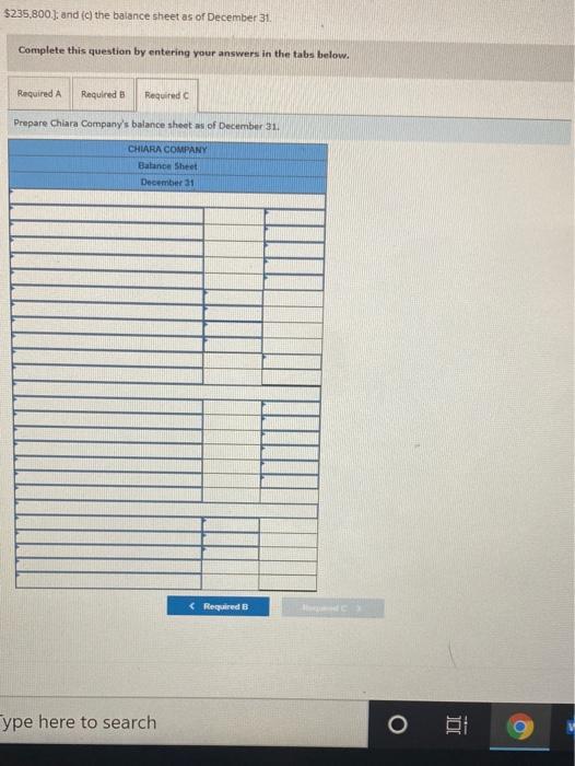 Solved Problem 3-4A (Static) Preparing financial statements | Chegg.com