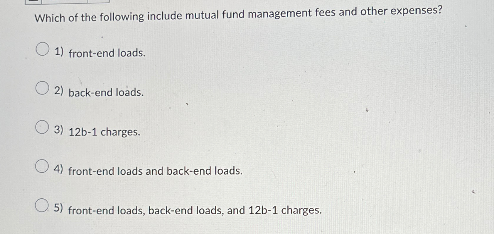 Solved Which of the following include mutual fund management | Chegg.com