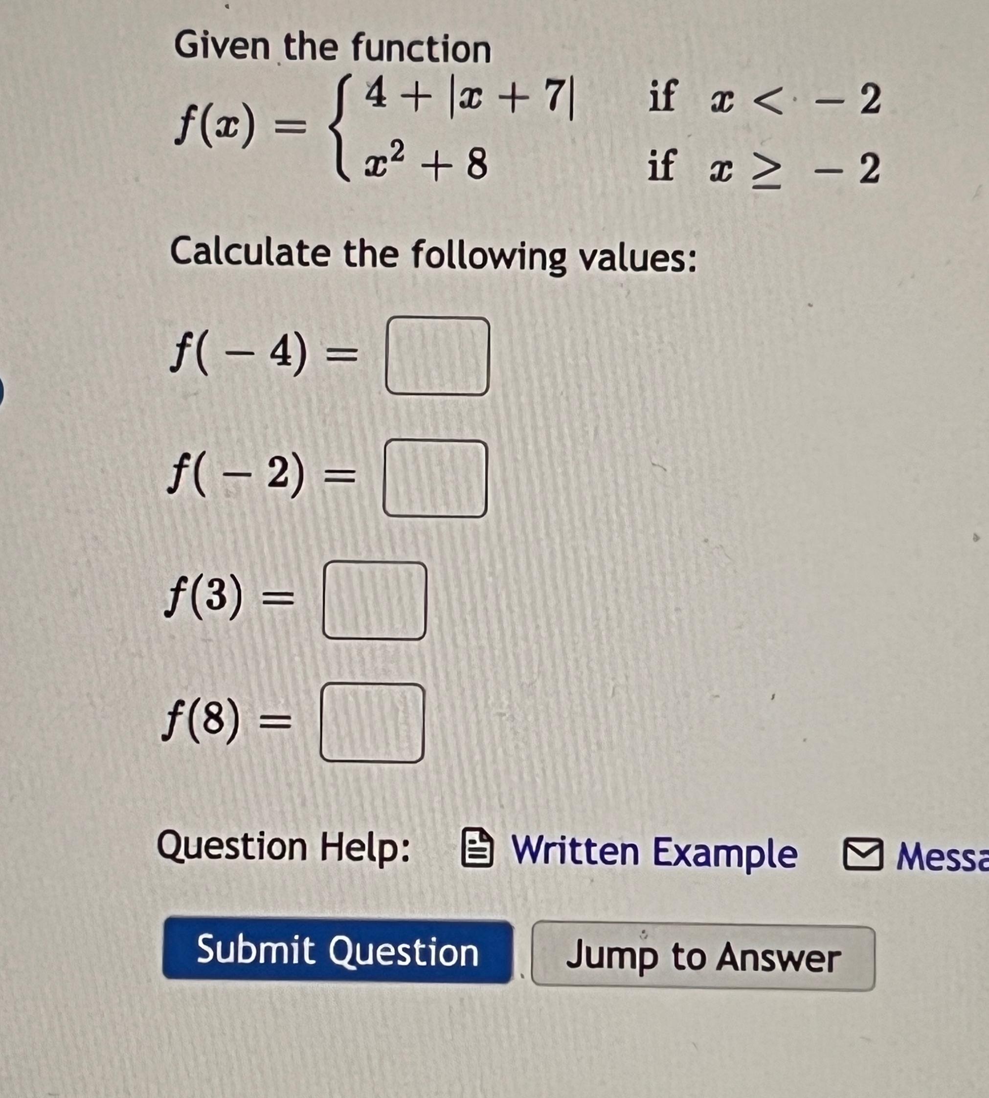 Solved Given The