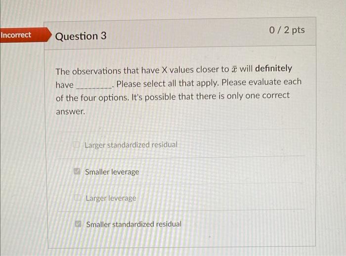 Solved one or both of these answers is incorrect and I do | Chegg.com