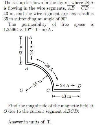 Solved The set up is shown in the figure, where 28 A is | Chegg.com