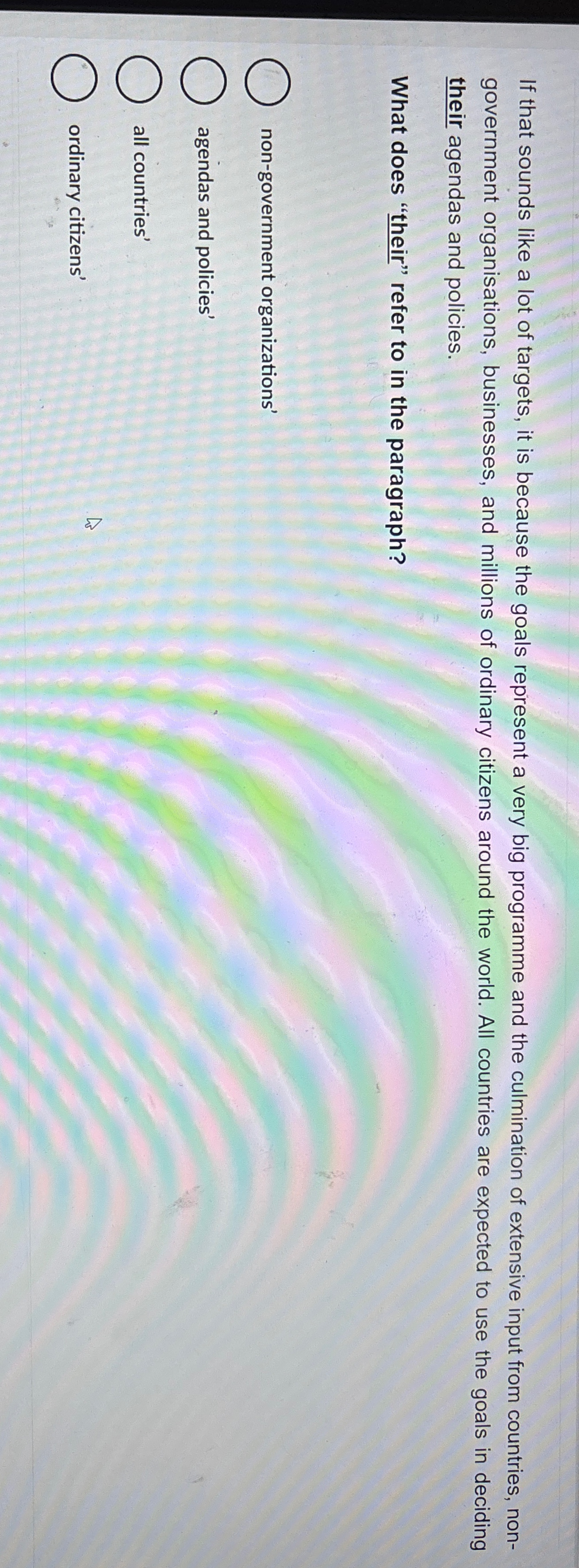 Solved If that sounds like a lot of targets, it is because | Chegg.com