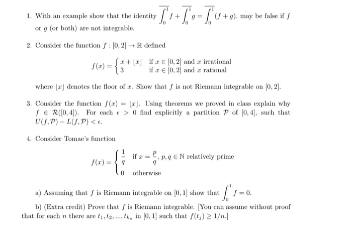 Solved 9= (+9). may be false iff 1. With an example show | Chegg.com