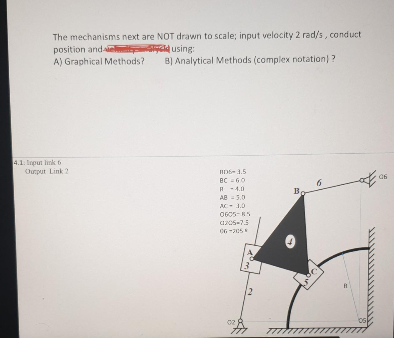 Solved The mechanisms next are NOT drawn to scale; input | Chegg.com