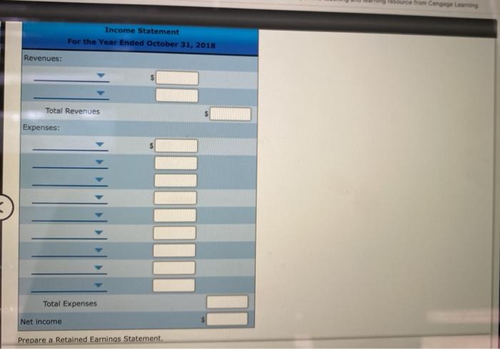 Solved Financial Statements and Closing Entries The Gorman | Chegg.com