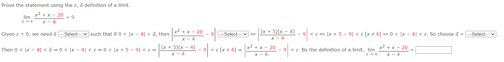 Solved Prove the statement using the ε,δ ﻿definition of a | Chegg.com