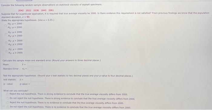 Solved Consider the following random sample observations on | Chegg.com
