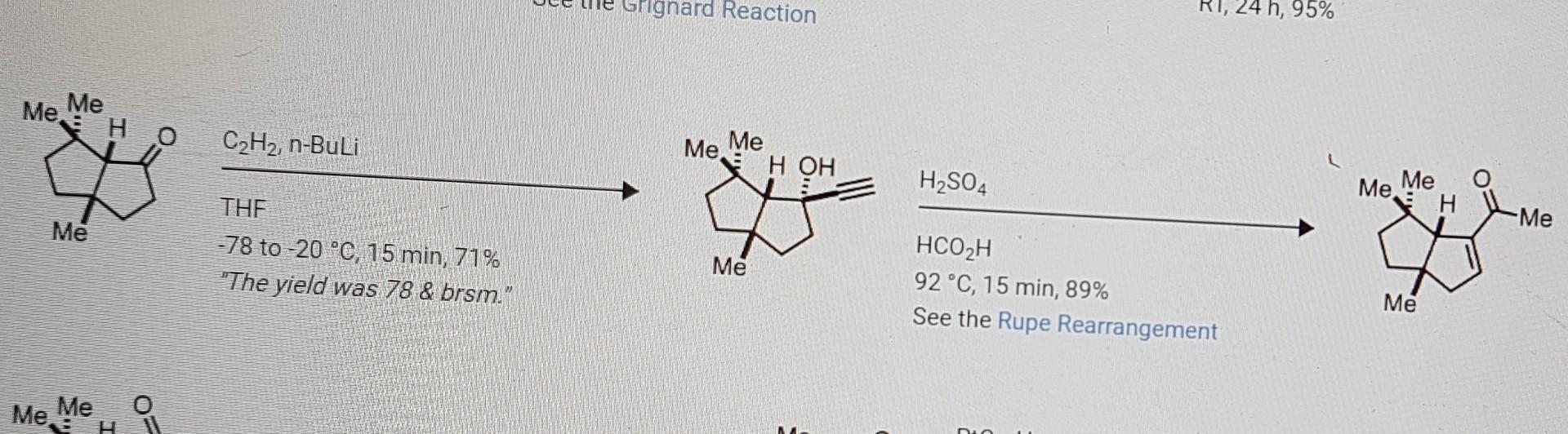 Solved −78 to −20∘C,15 min,71% "The yield was 78 \& brsm." | Chegg.com