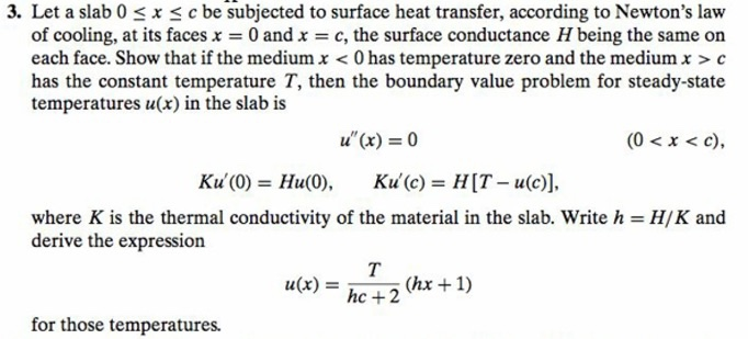 Solved 3. Let a slab 0