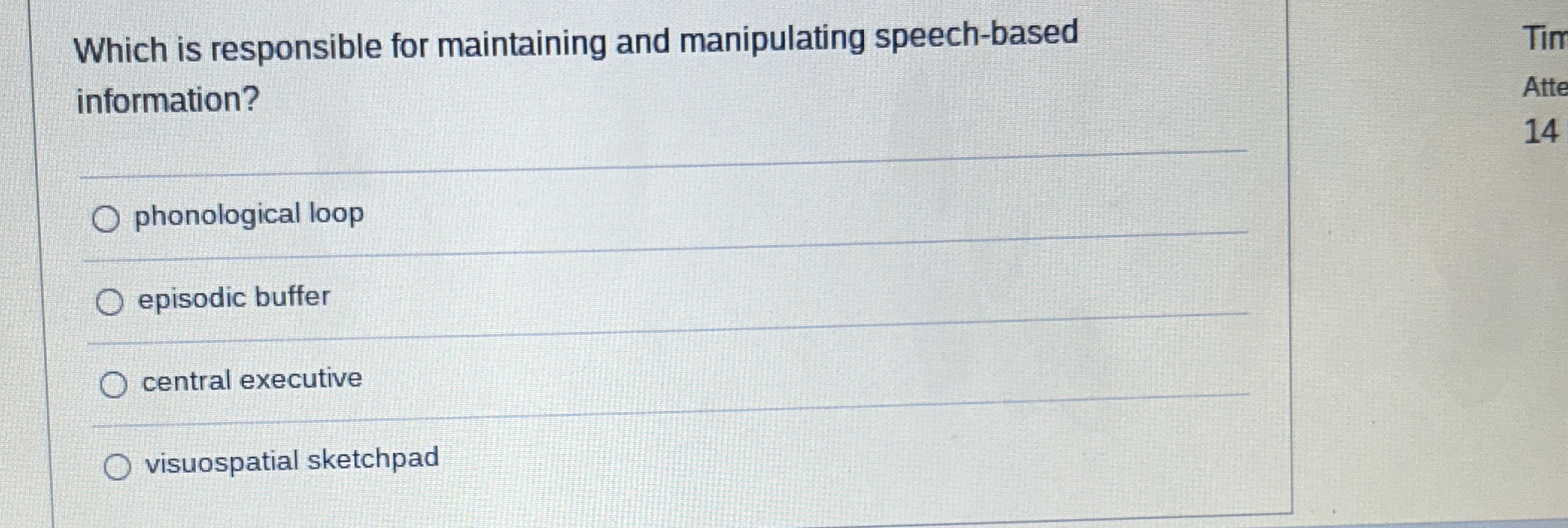 Solved Which is responsible for maintaining and manipulating | Chegg.com
