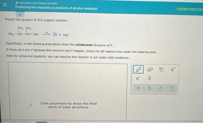Solved © ORGANIC FUNCTIONAL GROUPS = Predicting the | Chegg.com