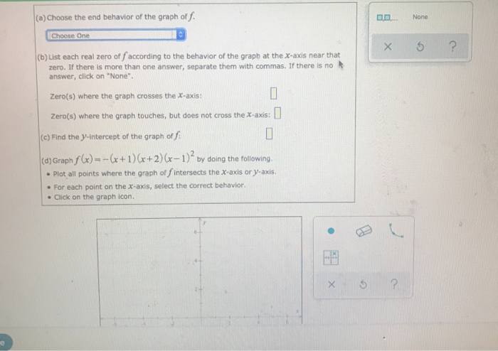 Solved Consider the following polynomial function. | Chegg.com
