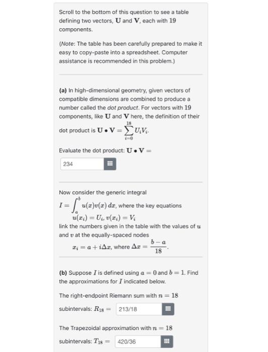 Solved Scroll to the bottom of this question to see a table | Chegg.com