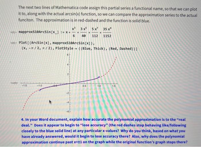Solved The next two lines of Mathematica code assign this | Chegg.com