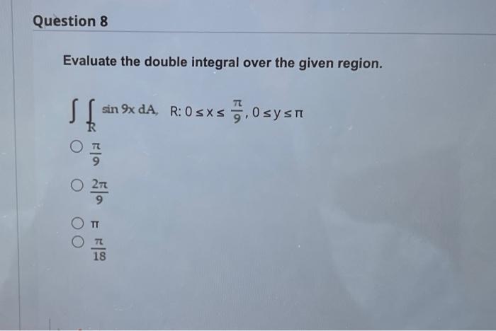 Solved By noting the given limits, rewrite the double | Chegg.com