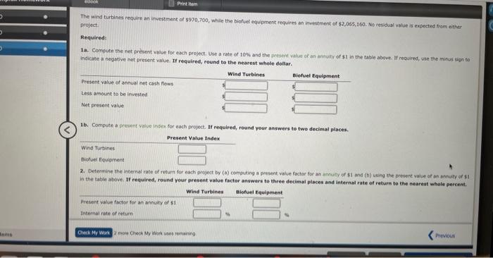 Solved Net Present: Vaiue Method, Intemal Rote of Retian | Chegg.com