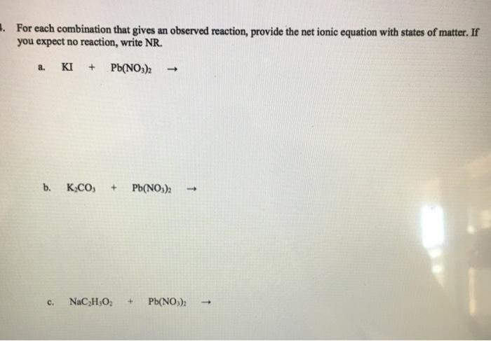 Solved Use the activity series and solubility rules to help | Chegg.com