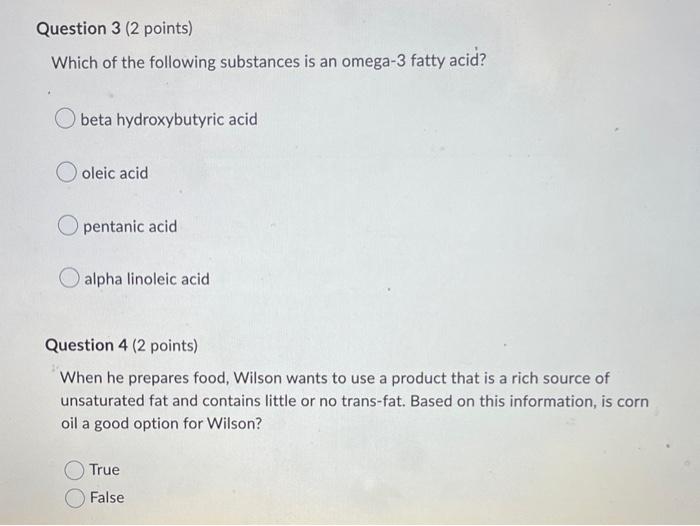 Solved A fatty acid contains hundreds of glucose molecules | Chegg.com