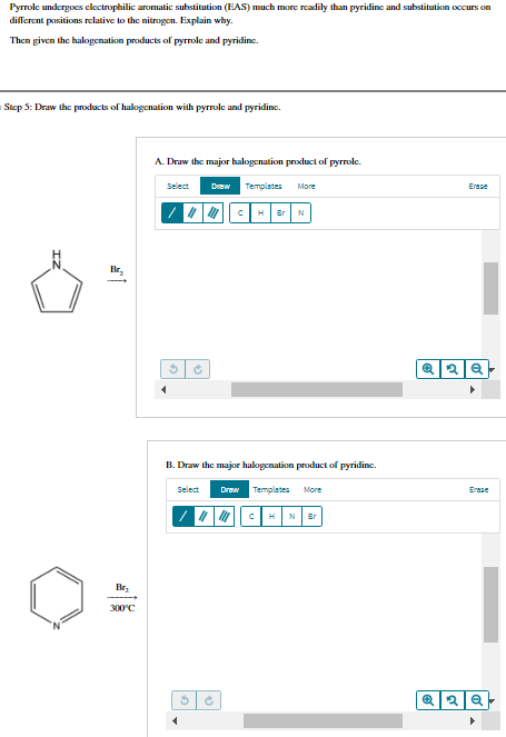 Solved Pyrrole undergoes electrophilic aromatic substitution | Chegg.com