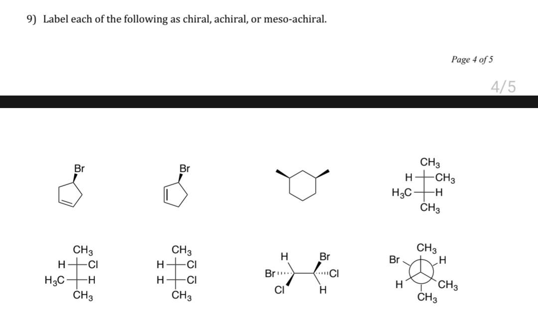 Solved Indicate the relationship between each of the | Chegg.com