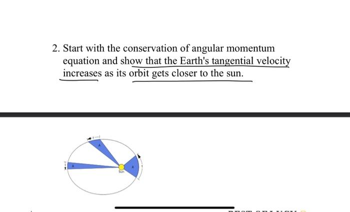 Conservation Of Angular Momentum Equation