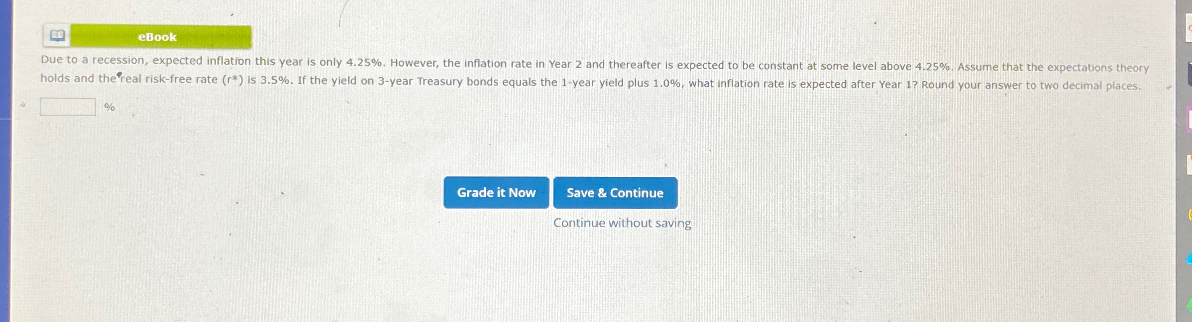 Solved eBook%Continue without saving | Chegg.com