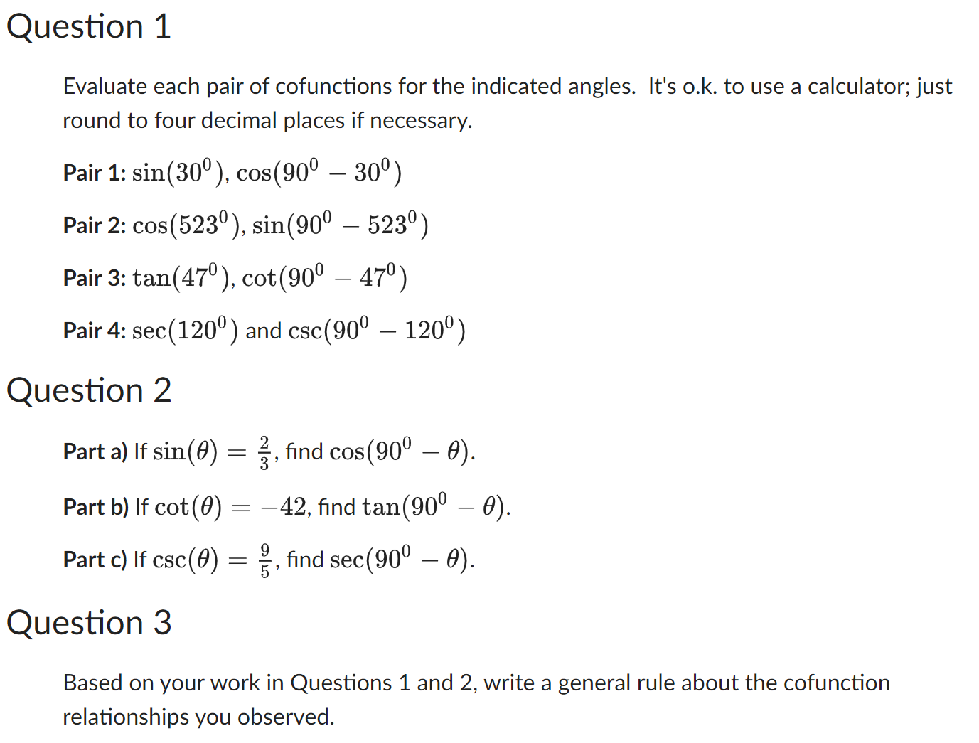 Solved Based on your work in Questions 1 ﻿and 2, ﻿write a | Chegg.com