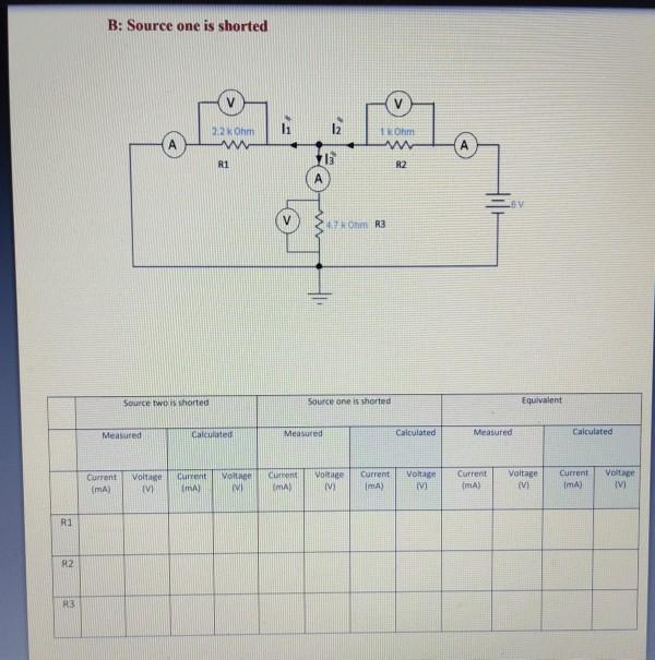 Solved Part 2: Solution networks by Superposition Theorem | Chegg.com