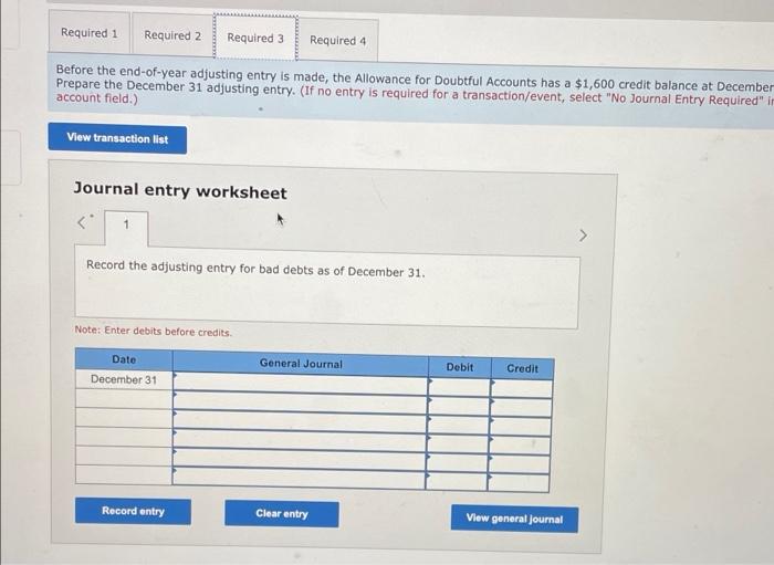 Solved E8-8 (Static) Recording and Reporting Allowance for | Chegg.com
