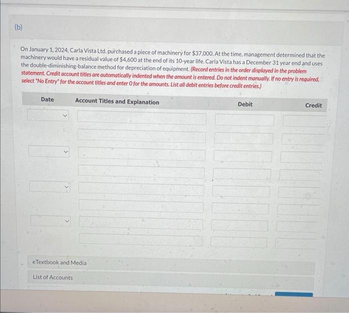 Solved Prepare all necessary journal entries for 2024,2025 , | Chegg.com