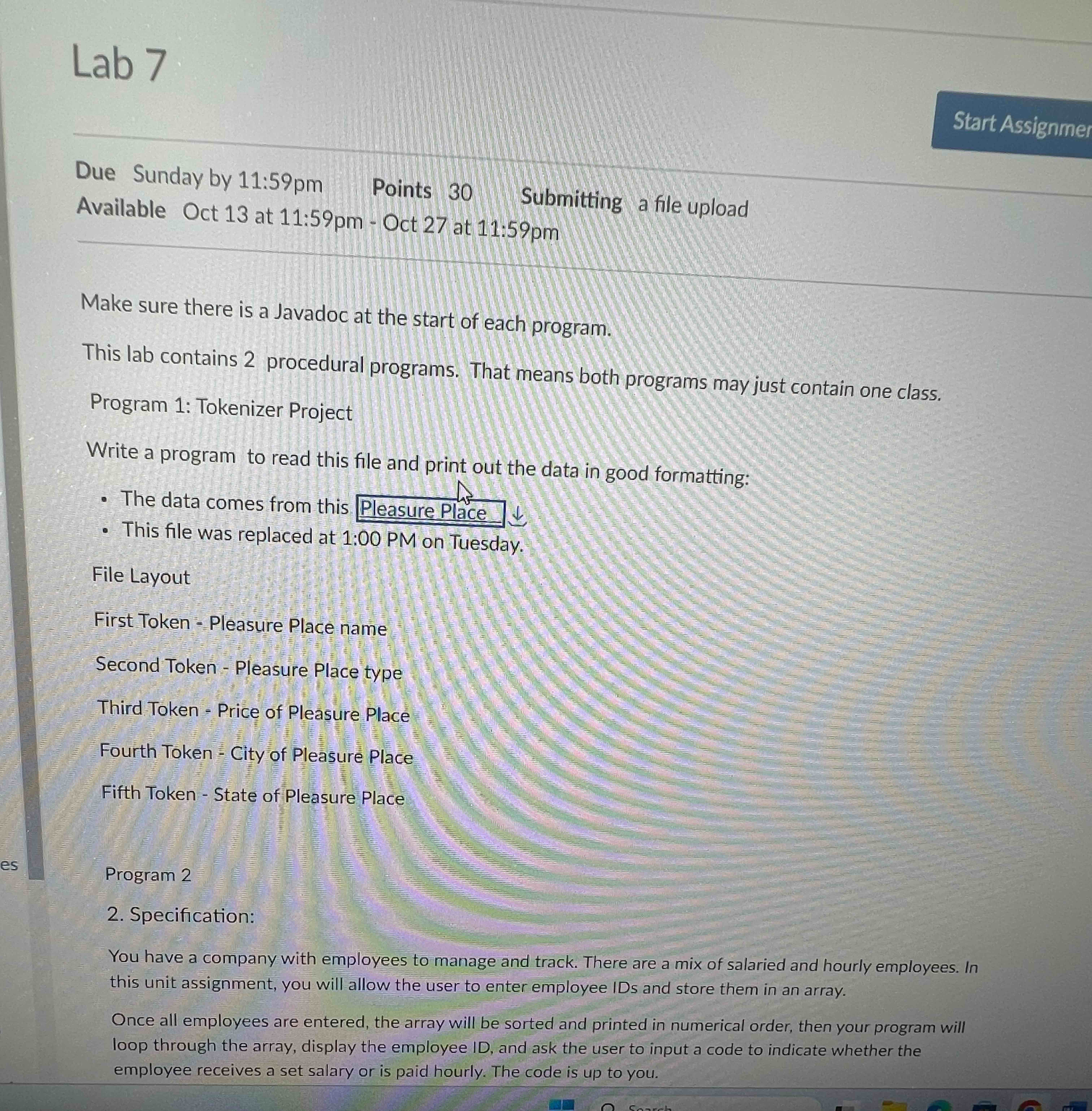Solved This lab contains 2 procedural programs. ﻿That | Chegg.com