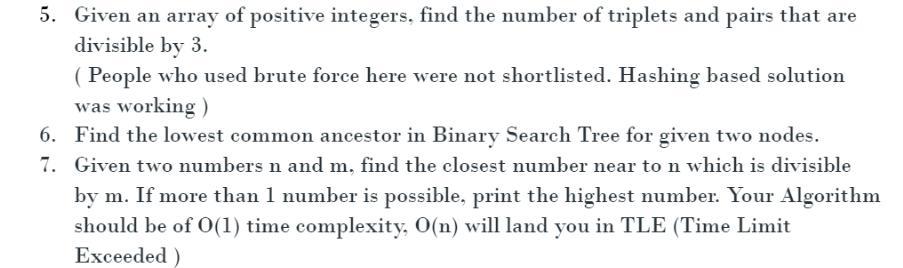 Solved Given An Array Of Positive Integers Find The Number