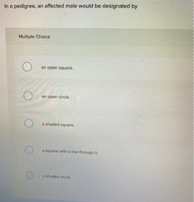 solved-in-a-pedigree-an-affected-male-would-be-designated-chegg