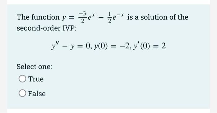 Solved The Equation Is A Second Order Partial Differential