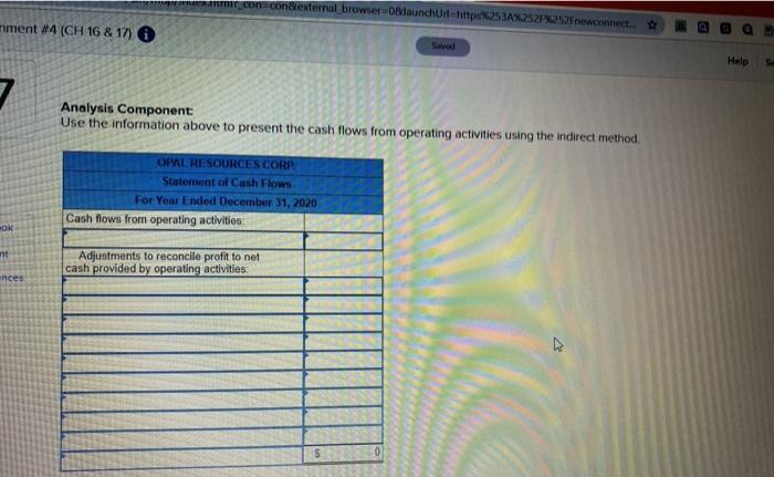 Solved http%253A%252F%252Fnewconnect. ent #4 (CH 16 & 17) | Chegg.com