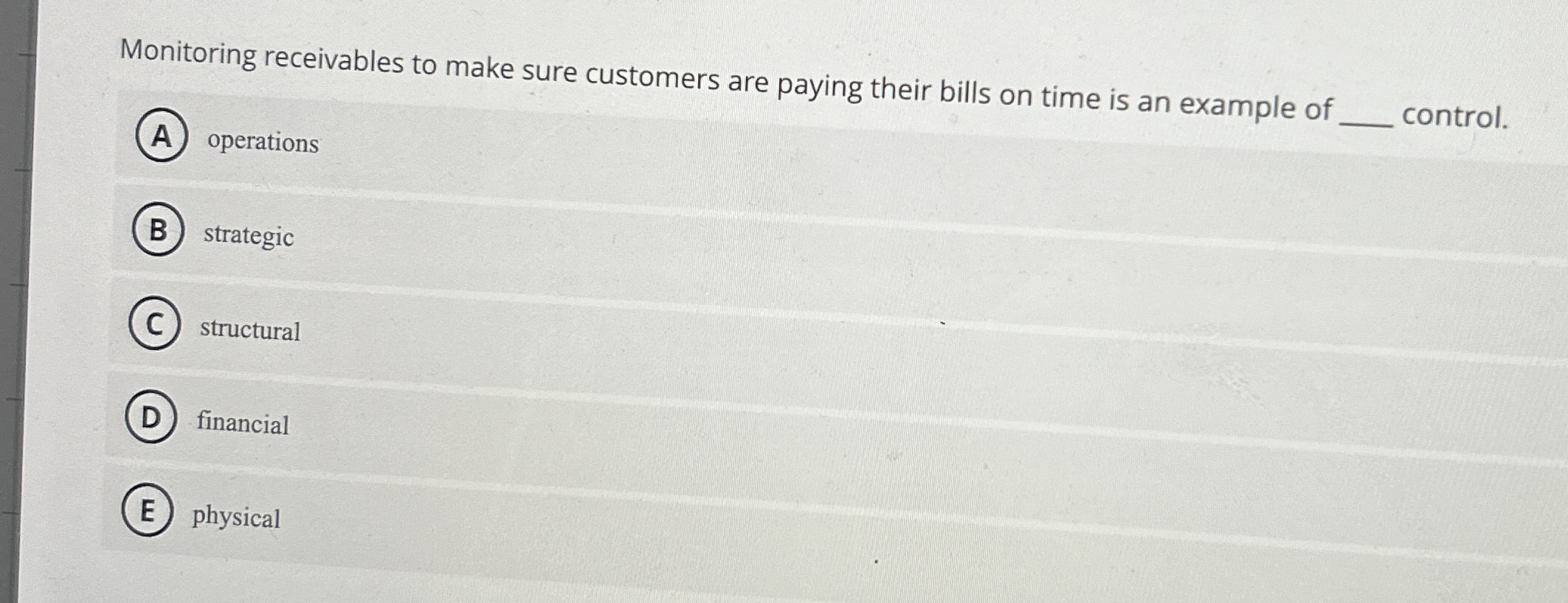 Solved Monitoring receivables to make sure customers are | Chegg.com