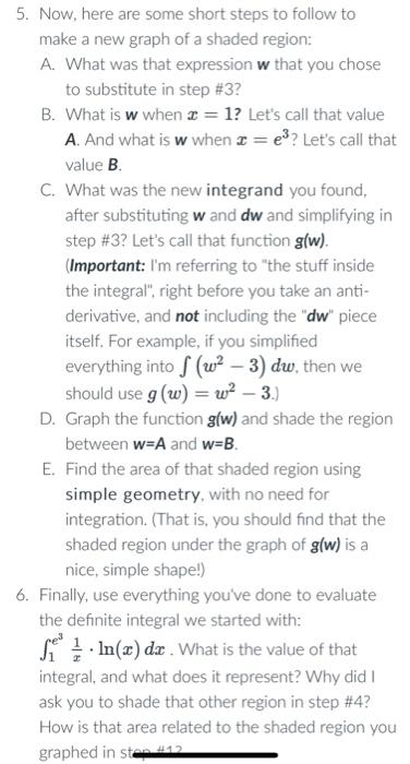 Solved Consider this integral: ∫1e3x1⋅ln(x)dx. 1. Use desmos | Chegg.com