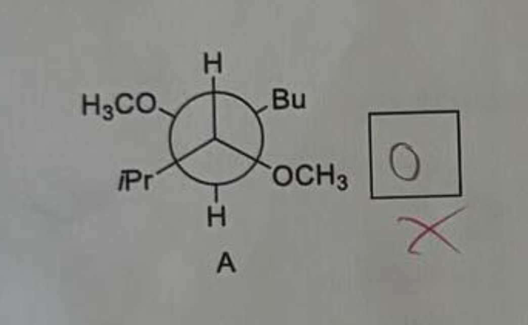 Solved How many gauche interactions are there? Please | Chegg.com