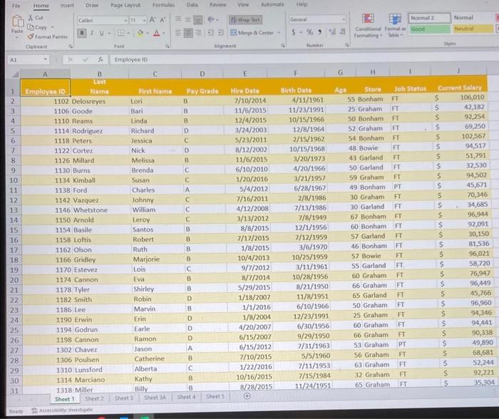 1. Seleot Sheot 1. Create a Pivot Table in a new | Chegg.com
