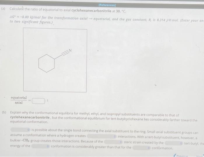 Solved Calculate the ratio of equatorial to axial | Chegg.com