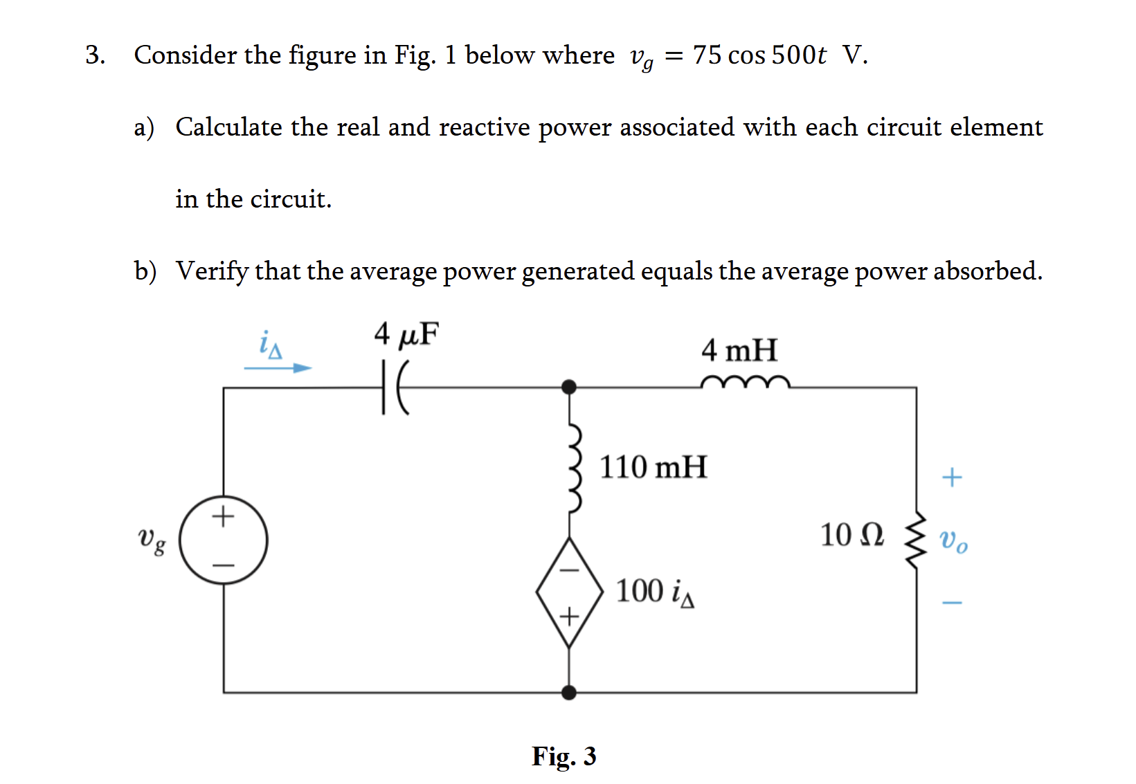 Solved Consider the figure in ﻿Fig. 1 ﻿below where | Chegg.com