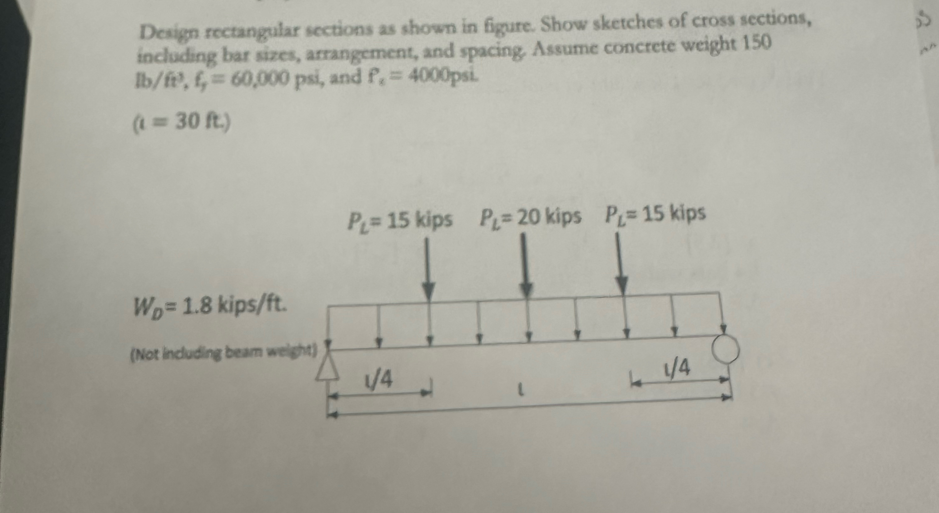 Solved Design rectangular sections as shown in figure. Show | Chegg.com Solved Design rectangular sections as shown in figure. Show | Chegg.com
