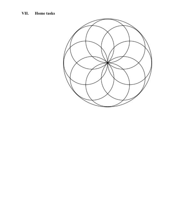 Solved use 8-way symmetry and midpoint circle algorithm to | Chegg.com