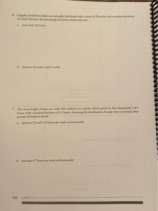 Solved 6 A Create A Set Of Data Containing 5 Values With A