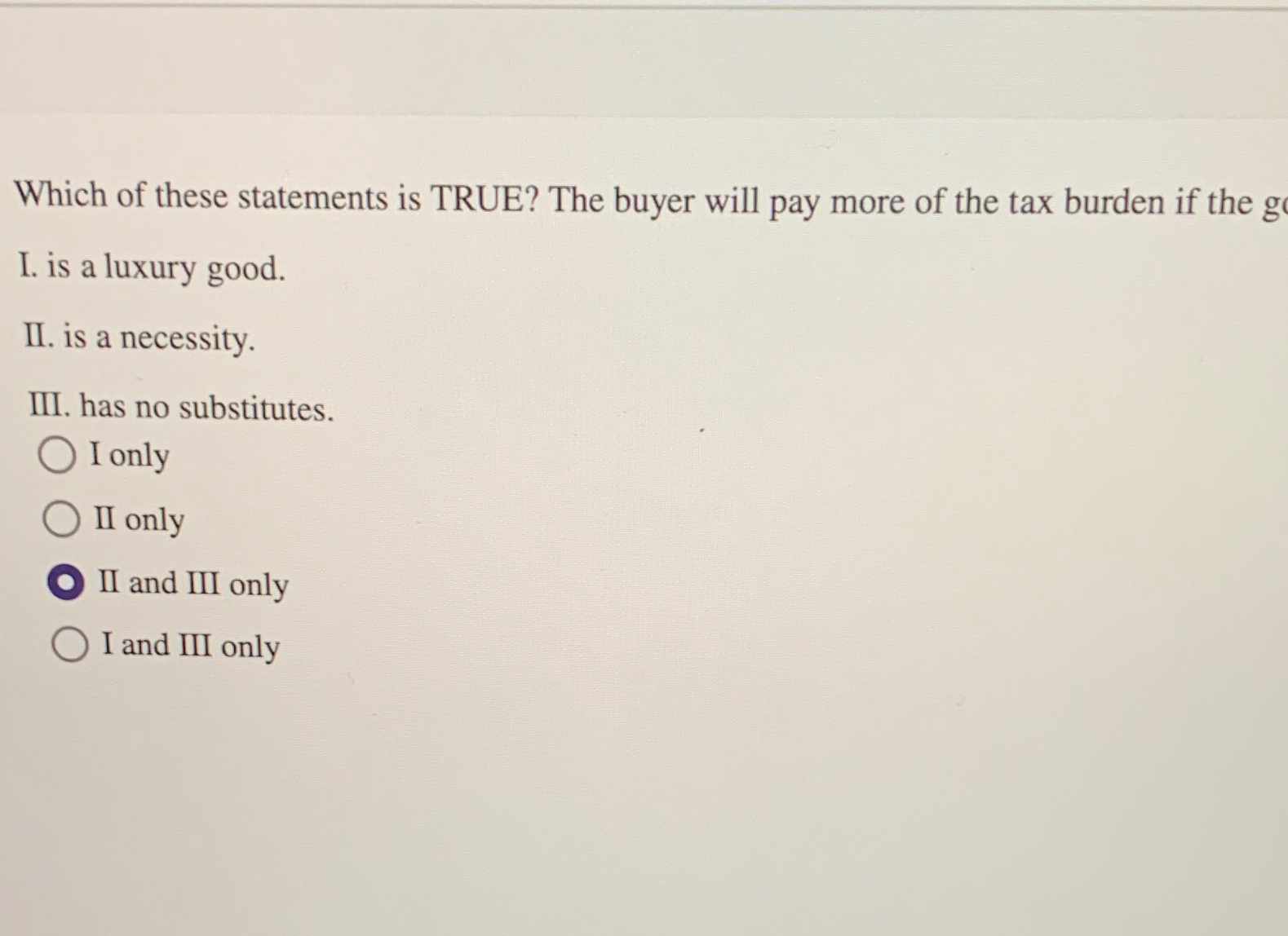Solved Which of these statements is TRUE? The buyer will pay | Chegg.com