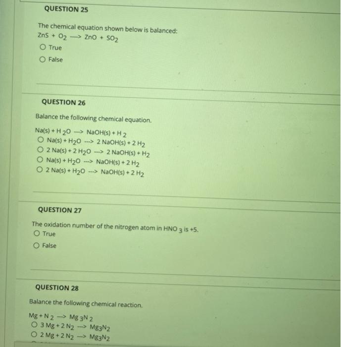 Solved Question 19 Consider The Chemical Reaction Shown